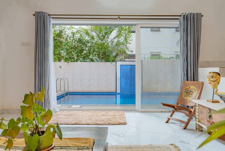 New White Tropical 4bhk Villa | Gated | North Goa - Goa