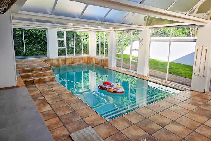 Indoor Pool Paradise In Stellies - Stellenbosch