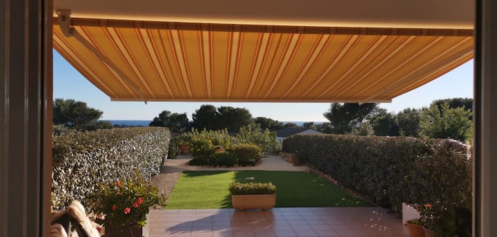 Rez De Jardin De Standing Vue Mer Grande Terrasse - Agay