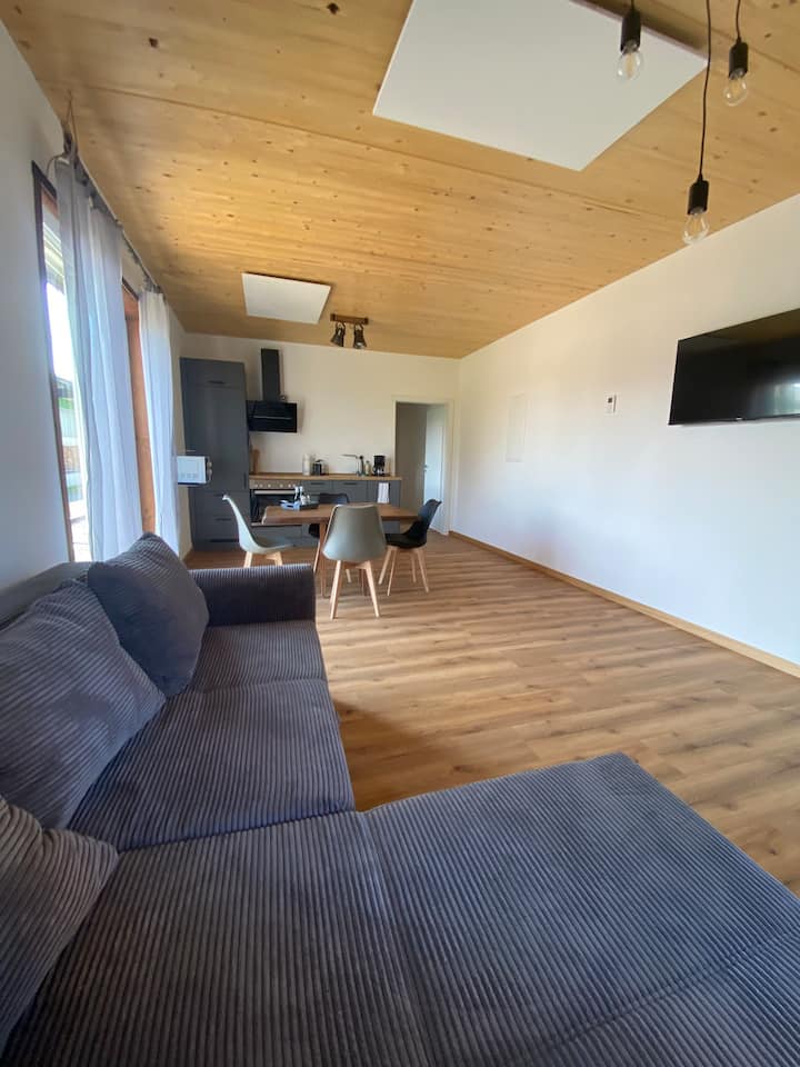 Ferienwohnung Hüttenflair (50qm) 1-4 Personen - Buchloe