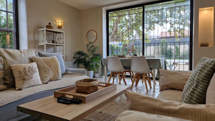Le Champ Du Roy – 76m² Déco Cosy • Parking Privé - Chasse-sur-Rhône
