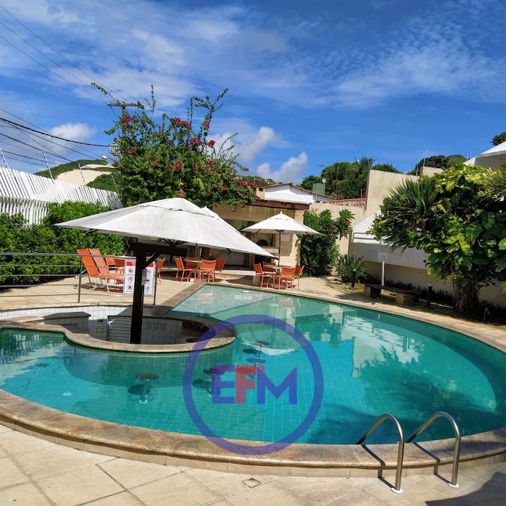 Flat Varandas Ponta Negra-efm408 - Natal