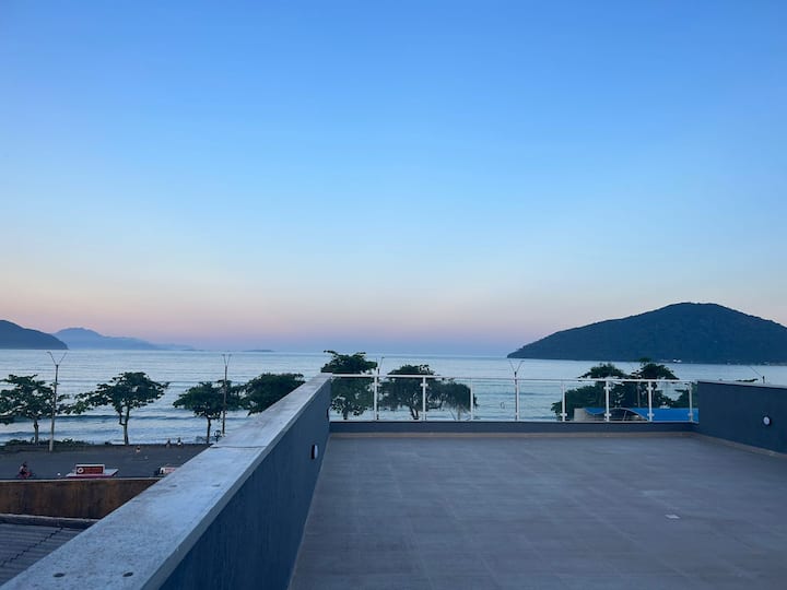 04 - Apto Vista Para O Mar - Wifi - Estacionamento - Ubatuba
