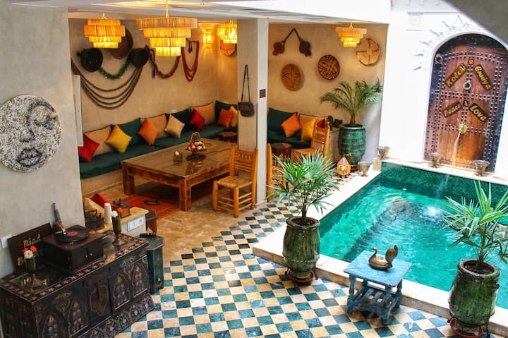 Rabat, Riad Belikoss Pool & Spa - Morocco
