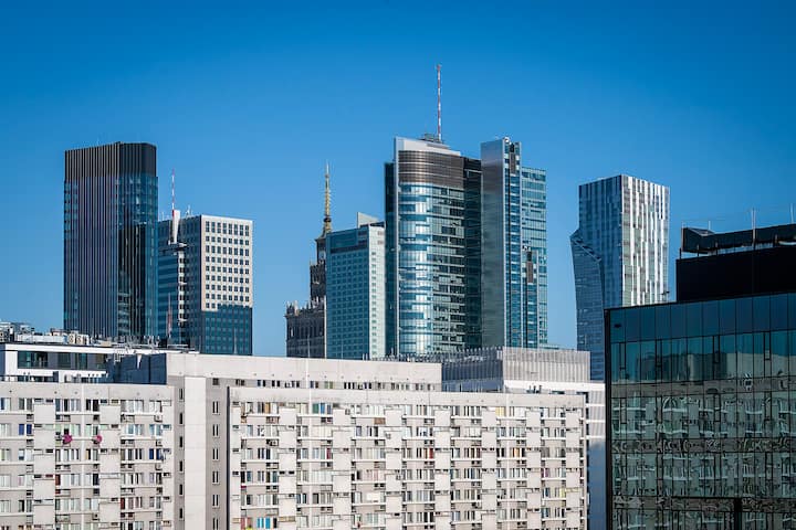 Comfy Flat With A Stunning View. - Varsovia