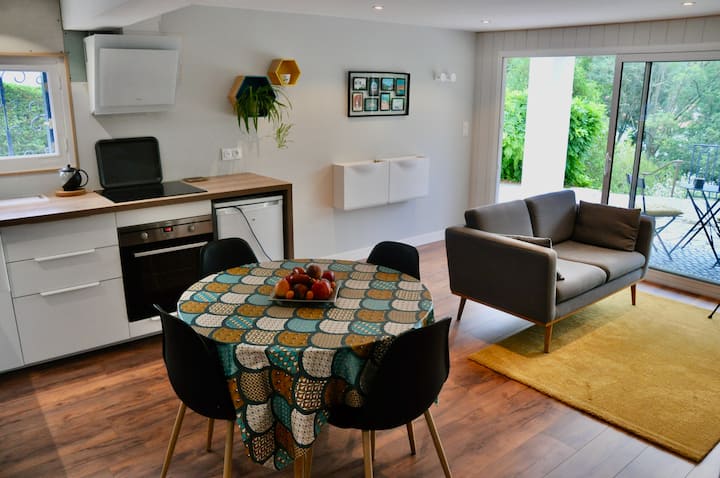 Chaleureux T2 Avec Terrasse (Maison Mahatxak) - Cambo-les-Bains