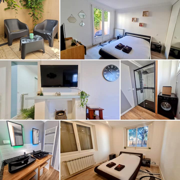 Le Joffre - 2 Chambres - Proche Gare - Tarbes