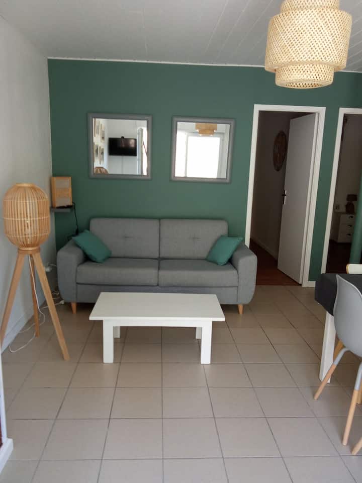 Jolie Maison Ossature Bois 600 M Plage - Talmont-sur-Gironde