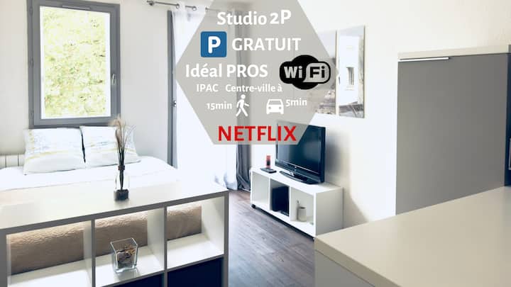 *Le Cityzen*15min Du Centre à Pied+parking Gratuit - Sévrier