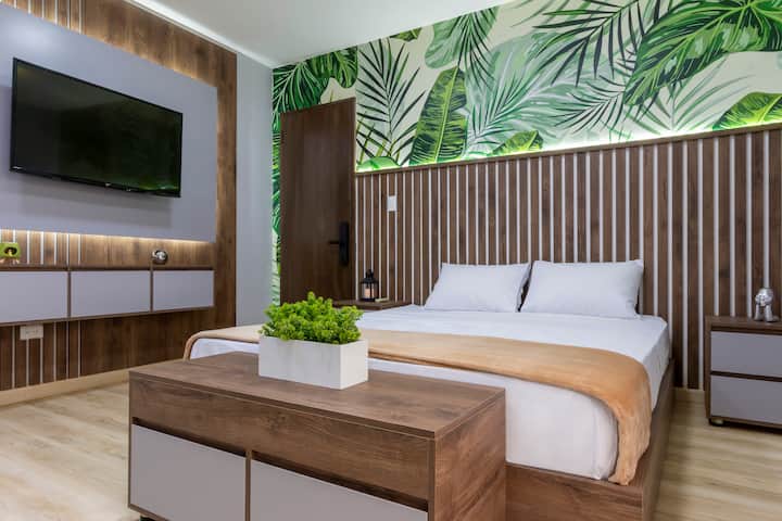 Loft In Laureles/modern/ac/good Location - Medellín