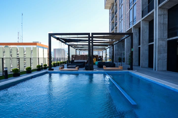 ¡Alberca Y Gym! / Barrio W / 6 Personas - Monterrey