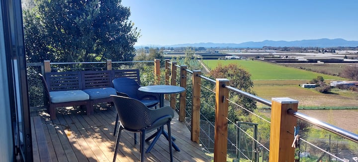 Tasman Seaview Cabin - Riwaka