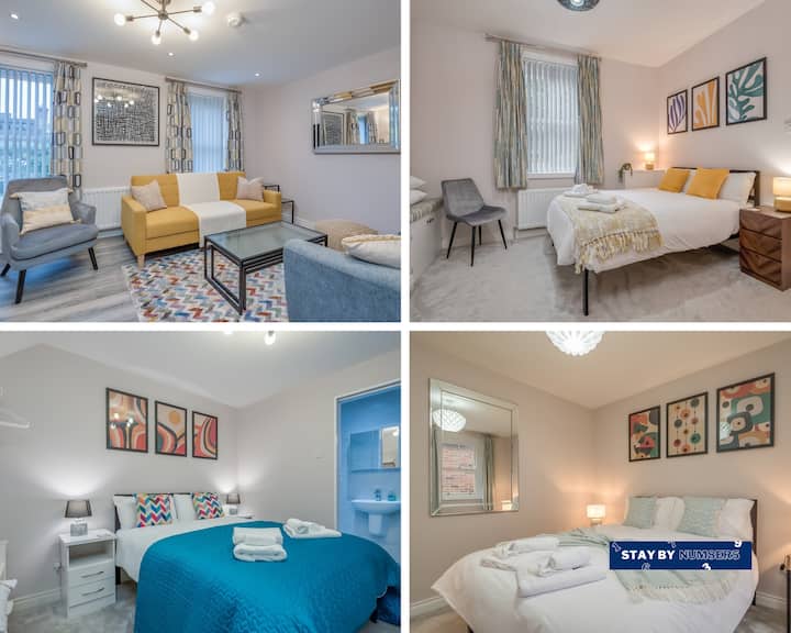 Central 3 Bed 3 Bathroom & Parking |Staybynumbers - Belfast