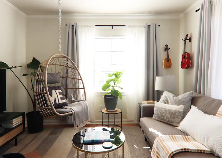 Central, Mcm Inspired, Private, Bright, Historic - Lake Overholser, OK