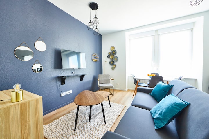 Bm•0 - Appartement Au Rdc - F2 - 1 à 4 Pers - 米盧斯