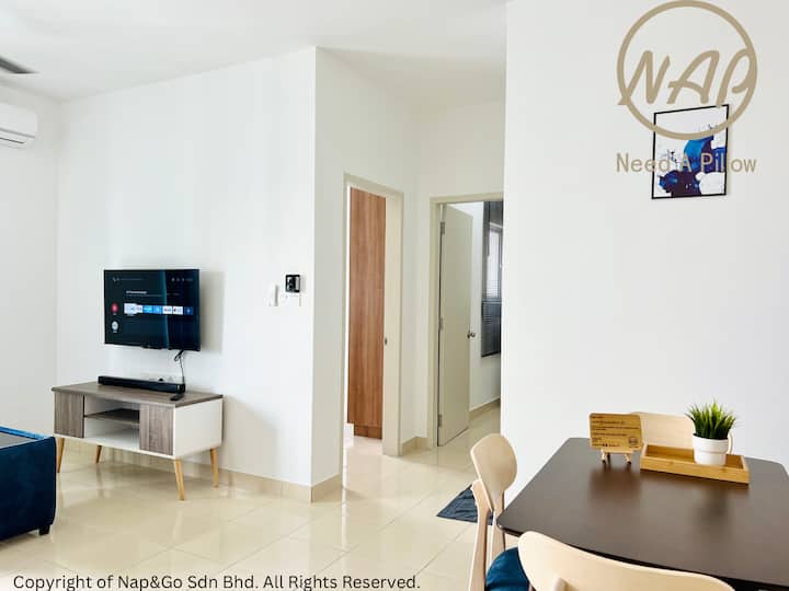 “Ava” Spacious Apmt In Peaceful Location Near Klia - Sepang