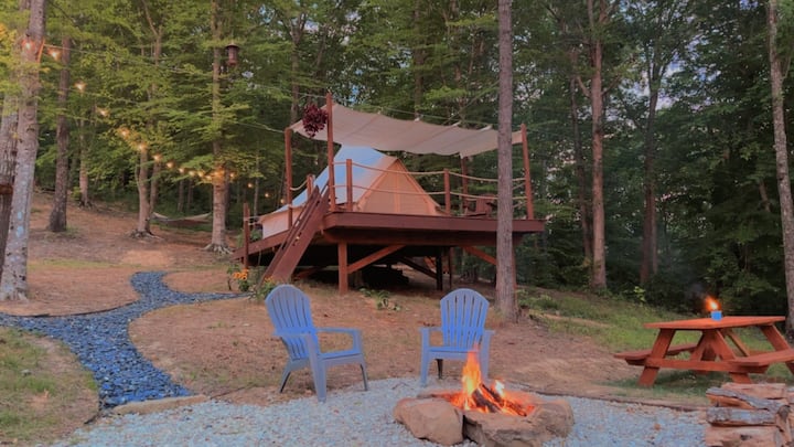 Glamp Beneath The Beech Trees! - Kentucky