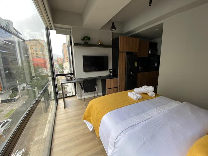 Apartastudio Usaquén, Santa Barbara, Bogotá - La Calera