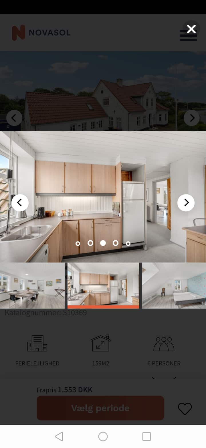 Stor, Charmerende Lejl. På 184 M2 Udlejes Billigt - Rømø