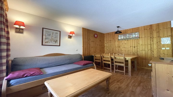 4/6 Pers - Pied Pistes 1800m - Puy-Saint-Vincent