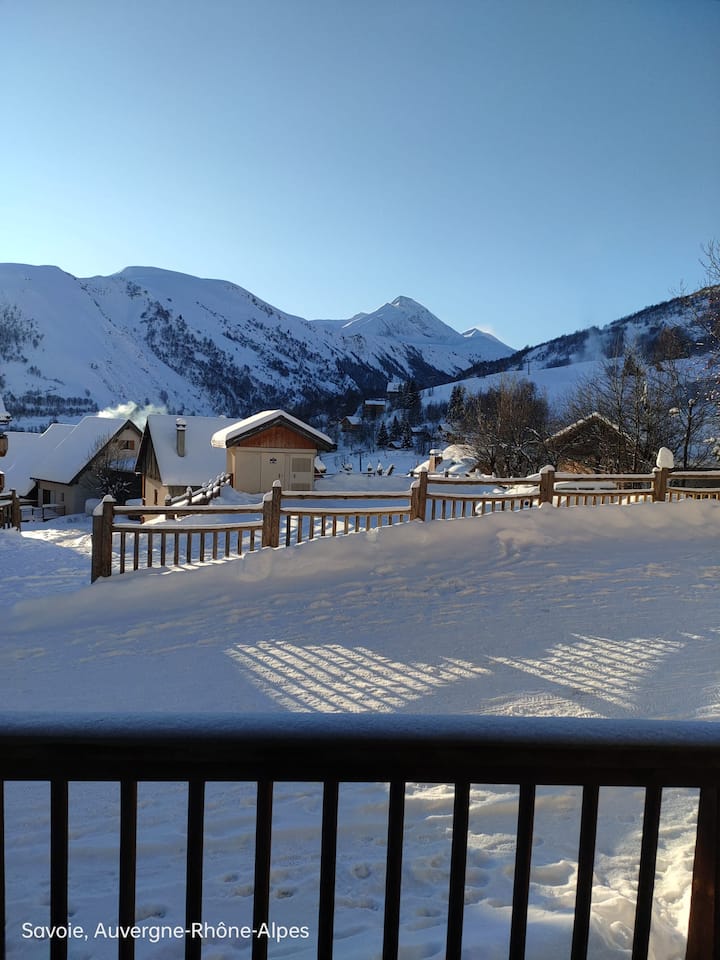 2 Chambres Piscine Balcon Ski Vélo Sybelles - Saint-Sorlin-d'Arves