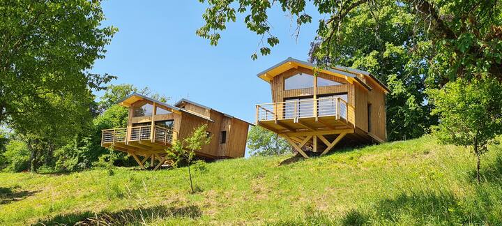 Cabane Insolite La Perle Tout Confort - 6 Pers - Dole