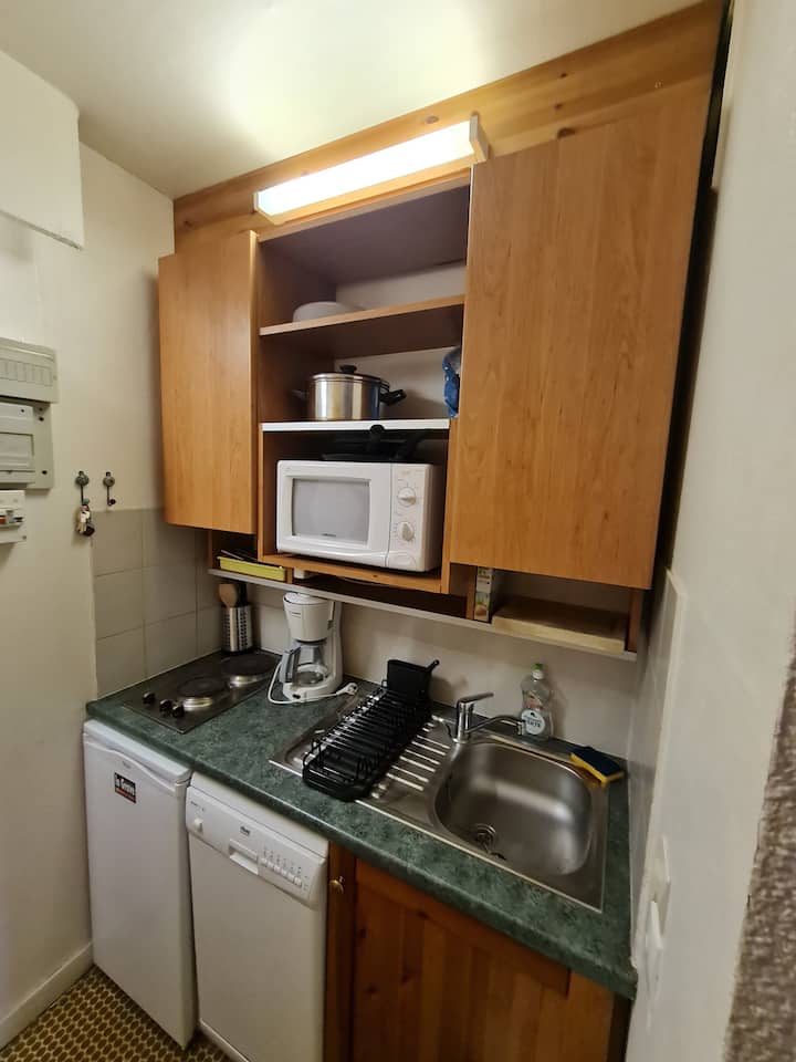 Studio Spacieux éQuipé. 4 Pers Vue Imprenable - Les Deux Alpes