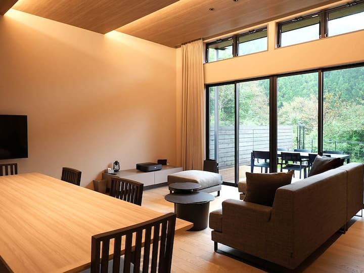 Rakuten Stay Villa 日光【A棟】102平米／天然温泉・サウナ・テラス付き - Nikko