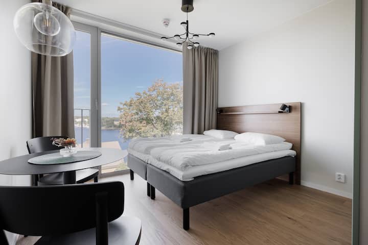 Top-floor Studio Overlooking Nacka Bay - Stockholm