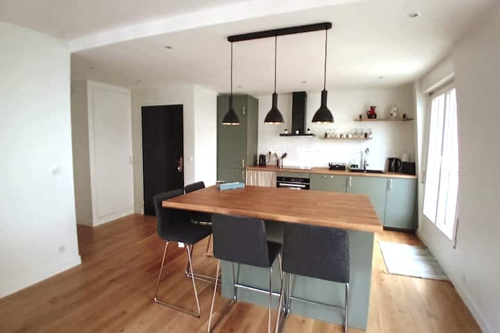 T3 En Face De La Gare, Terrasse/rooftop, Parking - Nanterre