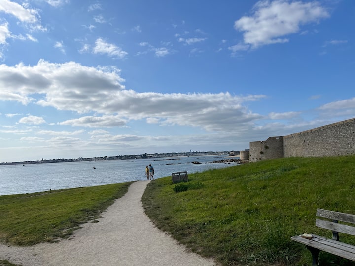 Maison Pour 8 Personnes à 2 Pas Du Lohic - ロリアン