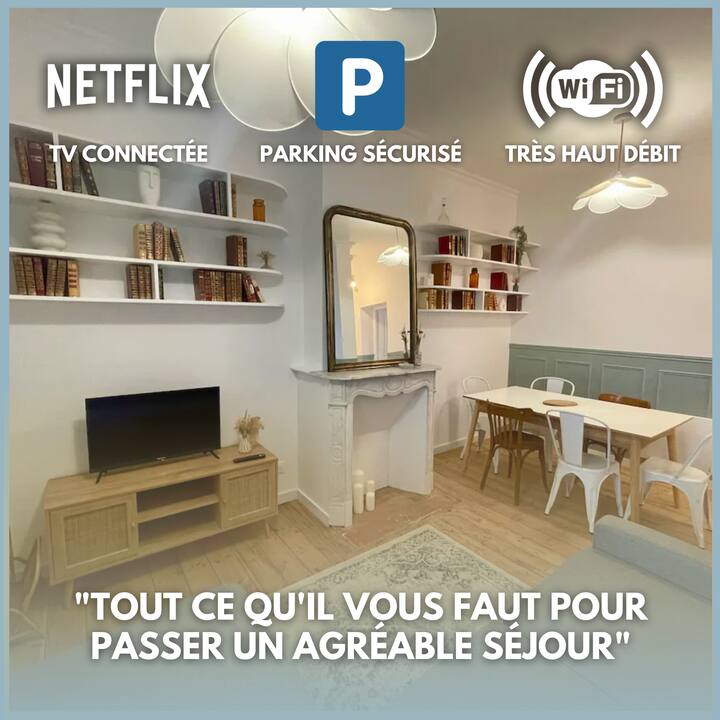 ღ L'artoisienne • Parking Sécurisé & Wifi Fibre - Douai