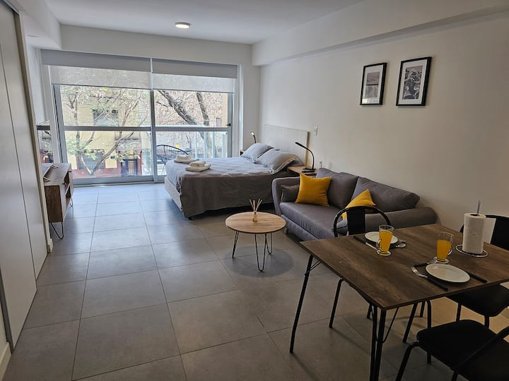 Luminoso Y Confortable Studio En Palermo Hollywood - Buenos Aires