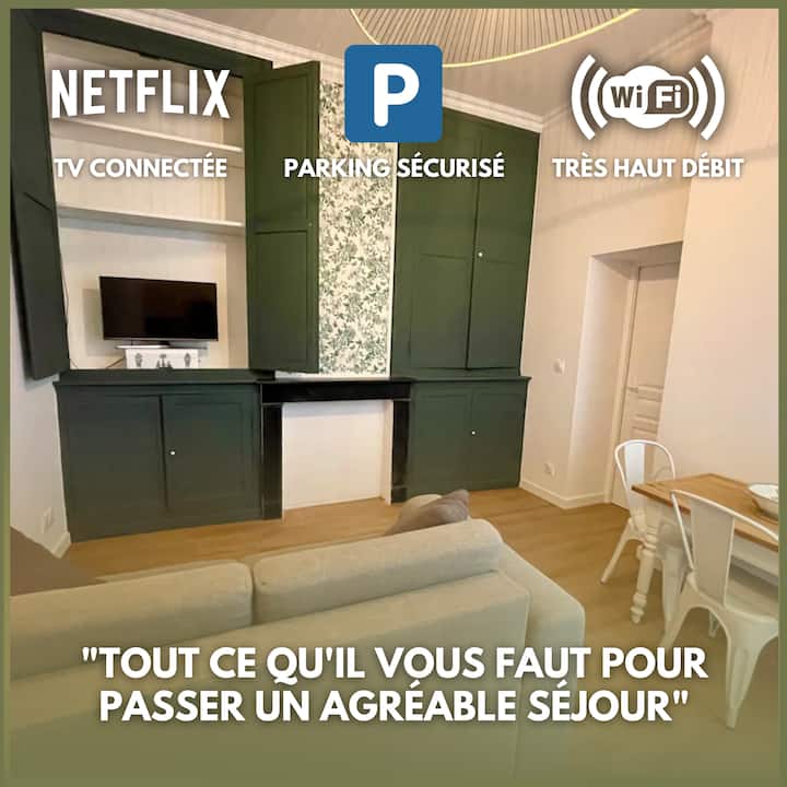 ღ Lys Vert • Parking Sécurisé & Wifi Fibre - Douai