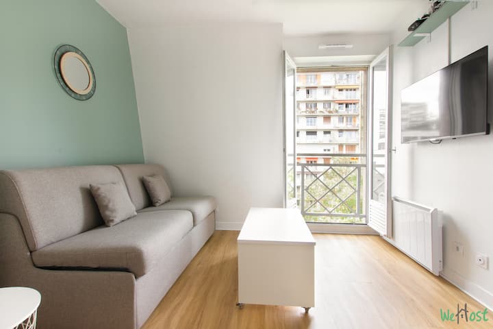 *Bail Mobilité - Charmant Studio Pour 2p Paris 15* - Saint-Ouen