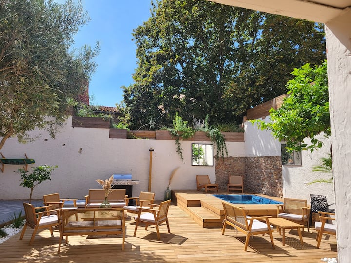 Maison Classée 5 éToiles à 3km De La Mer - Rivesaltes