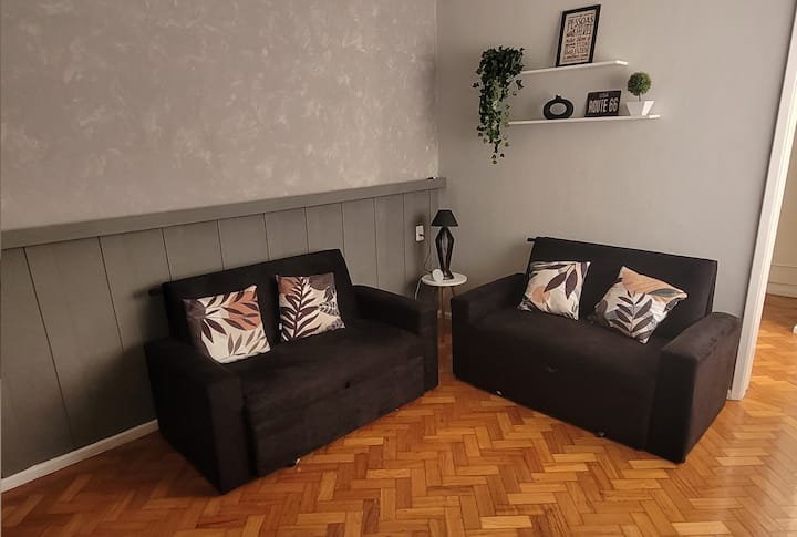 C3 + Lindo Apartamento Quadra Da Praia Copacabana. - Copacabana