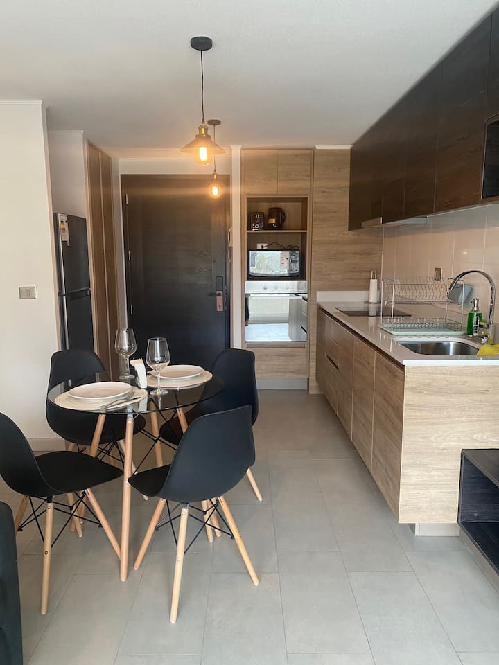 Nuevo Y Cómodo Departamento - Las Condes