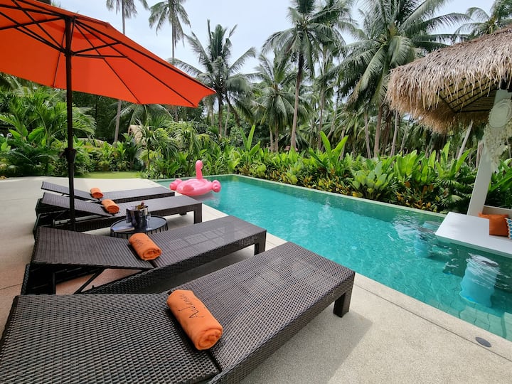 Bali-inspired Villa With Infinity Pool - Ko Pha-ngan