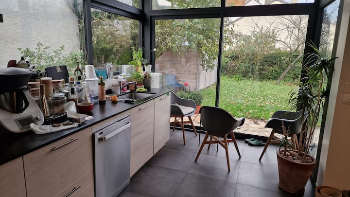 Chambre Calme Dans Maison Tout Confort - Gif-sur-Yvette