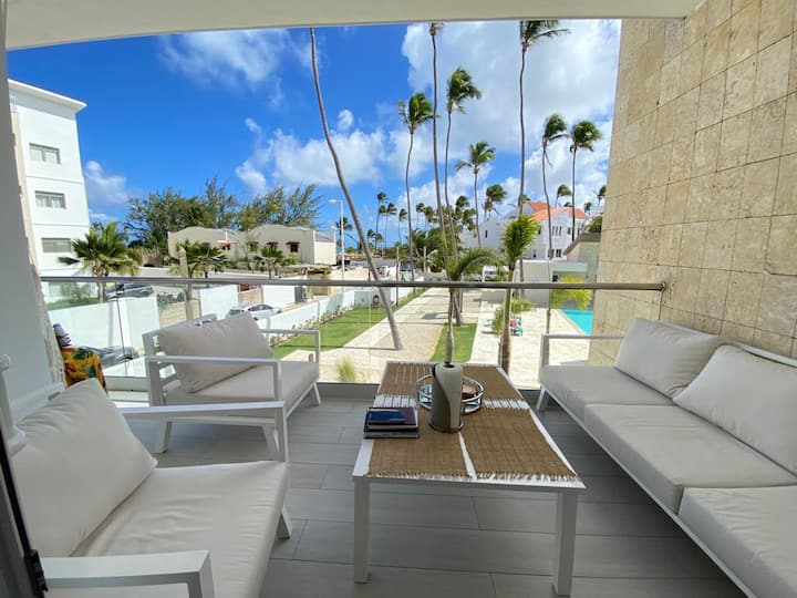 Un Paraíso Con Vista Al Mar Y Piscina - Punta Cana