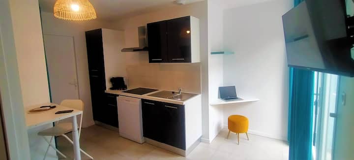 Studio "Madras" Jardin, Piscine, Clim Et Parking - Colomiers