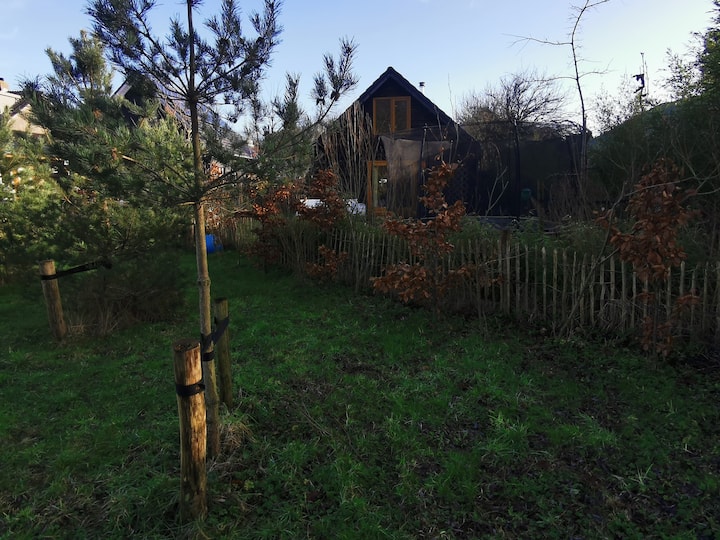 Ruim Houten Vakantiehuisje - Heemskerk