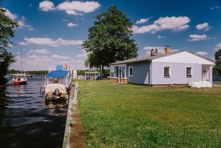 Haus Am See Im Hafen Für 10 Personen - Wildau
