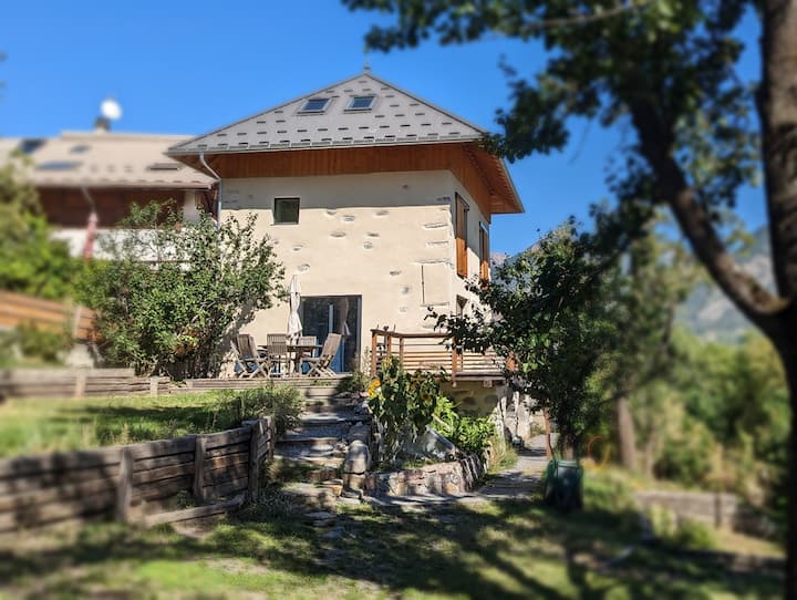 Chalet 120m² | 8 Pers | 6min Ski, Jardin - Briançon