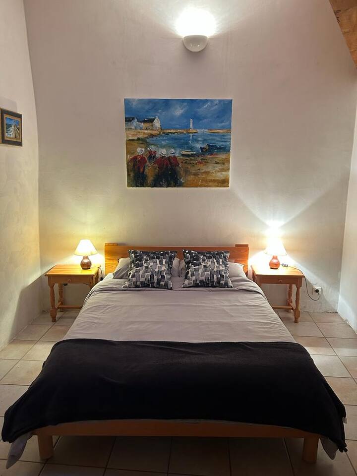 Mas Le Canton, Chambre D'hôtes "Cristal" - Saint-Jean-du-Gard