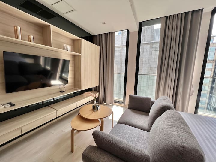 Monthly Only! Bts Phloen Chit#pool/gym#privatelift - Bangkok