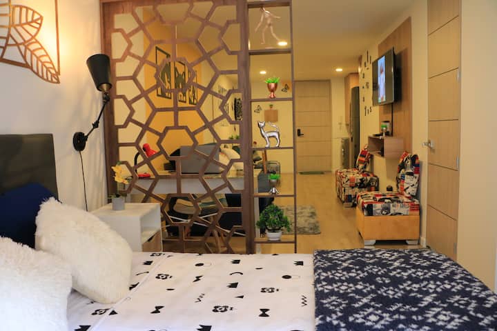 Studio Apartment Historic Center "La Candelaria". - Bogota