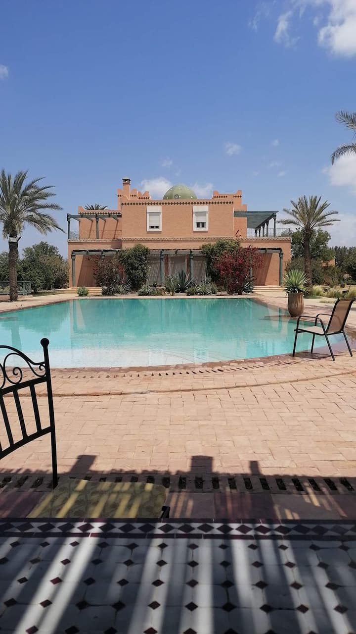 Les Jardins Bleus. Villa - Taroudant