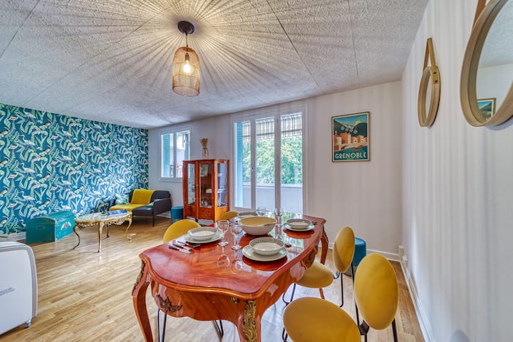 Proche Chu/ Hyper-centre |Climatisé |Parking Privé - Grenoble